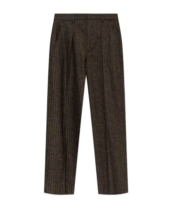 Isabel Marant Étoile Tailored Pinstripe Trousers - Brown