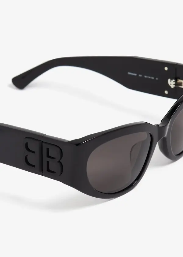 Balenciaga Bossy Round-frame Sunglasses