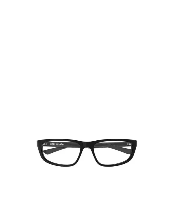 Balenciaga Rectangle Frame Eyeglasses - Black