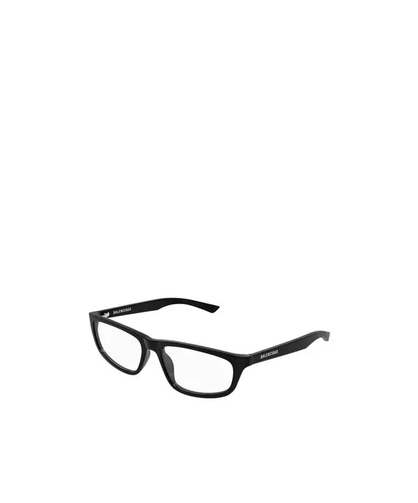Balenciaga Rectangle Frame Eyeglasses - Black