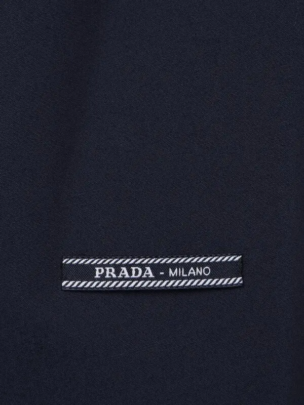 Prada Scoop Neck Sleeveless Mini Dress