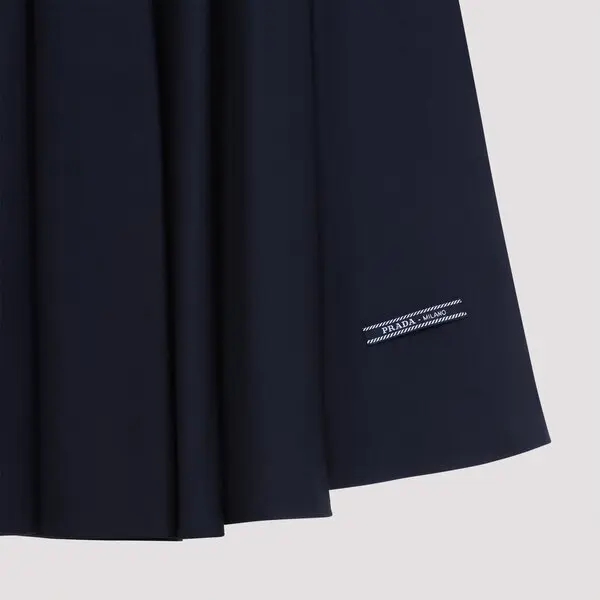 Prada Scoop Neck Sleeveless Mini Dress