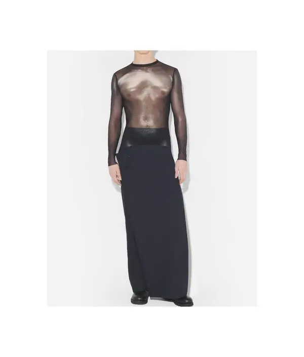 JEAN PAUL GAULTIER Round Neck Long Sleeve Top