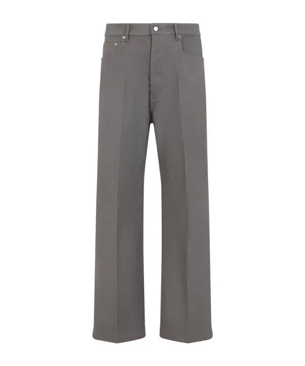 Rick Owens Pleat Detailed Straight-leg Trousers