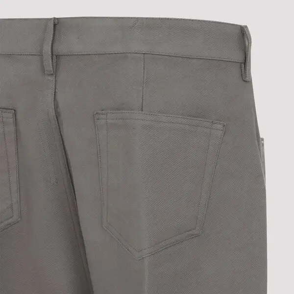 Rick Owens Pleat Detailed Straight-leg Trousers