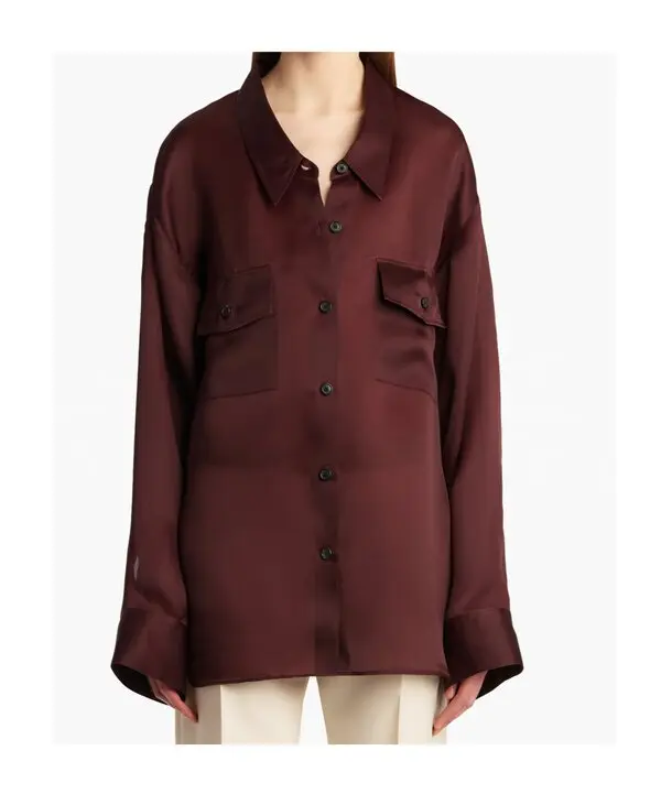 Khaite Matteo Button-up Shirt - Black