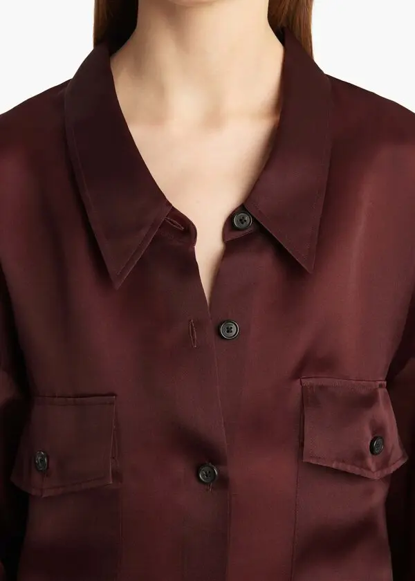 Khaite Matteo Button-up Shirt - Black