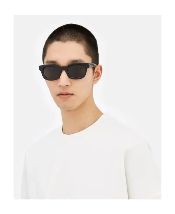 RETROSUPERFUTURE Logo Lettering Square Frame Sunglasses