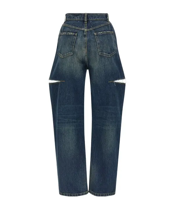 MAISON MARGIELA Cut-out Denim Jeans - No