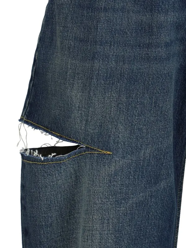 MAISON MARGIELA Cut-out Denim Jeans - No