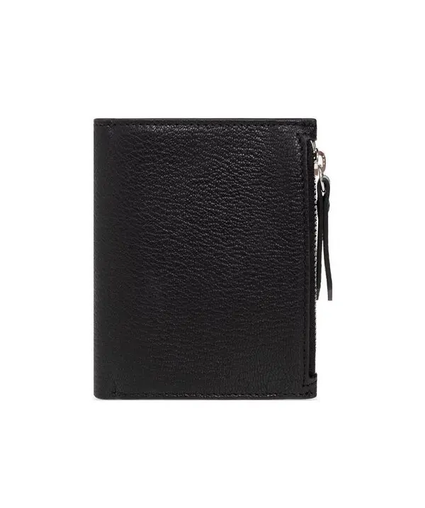 MAISON MARGIELA Four-stitch Logo Biflod Wallet - Black