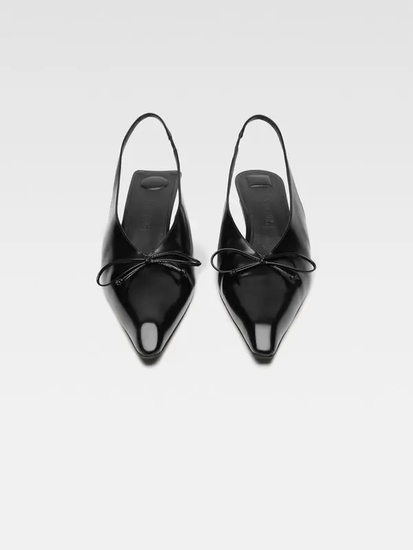 Jacquemus The Low Cubisto Slingbacks - Black