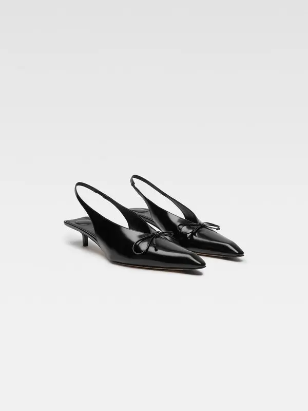 Jacquemus The Low Cubisto Slingbacks - Black