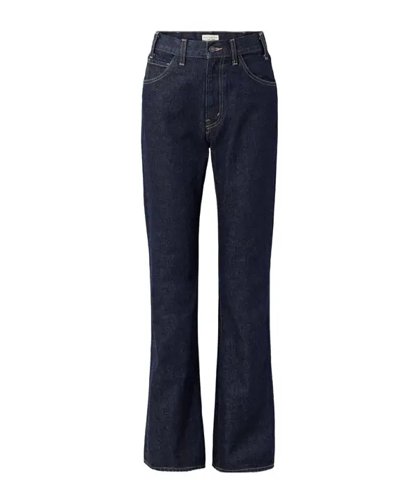 NILI LOTAN High-waisted Straight Leg Jeans