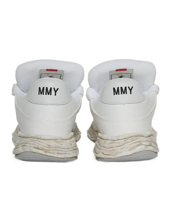 Mihara Yasuhiro Wayne Og Round-toe Sneakers - White