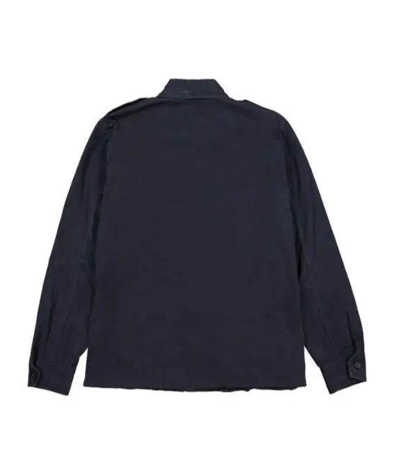 Aspesi Long Sleeve Collared Jacket - Black