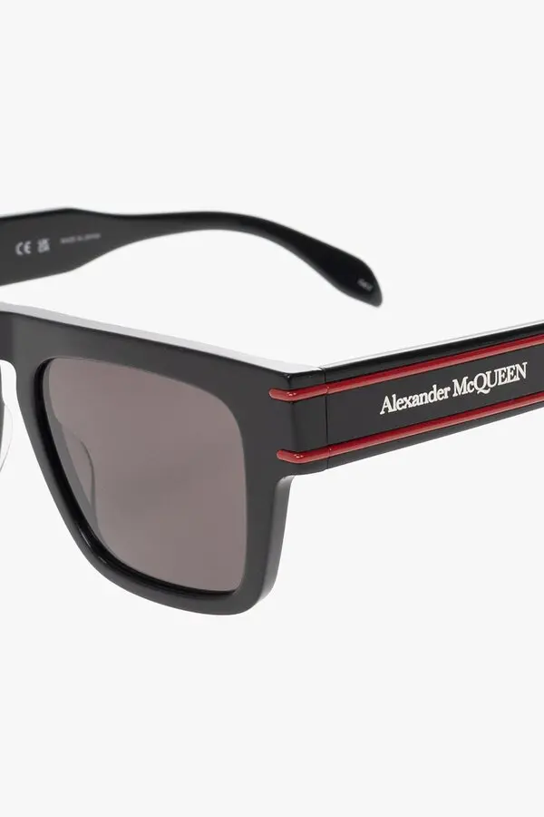Alexander McQueen Logo-print Arm Sunglasses