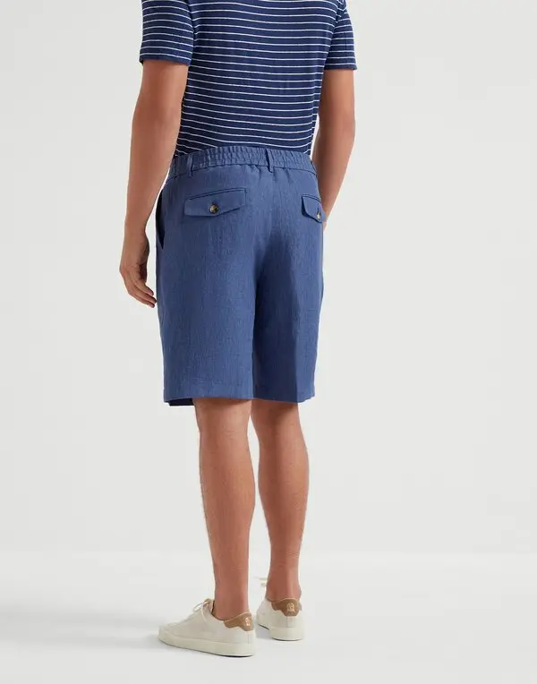 Brunello Cucinelli Elasticated Waist Bermuda Shorts