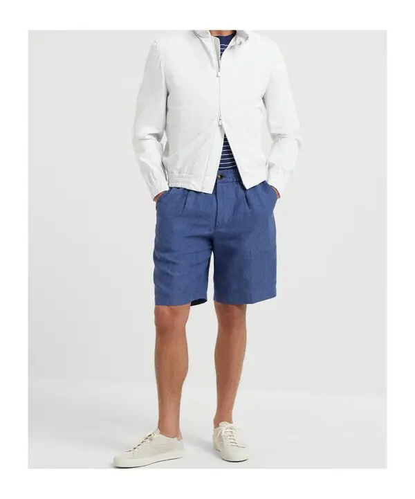 Brunello Cucinelli Elasticated Waist Bermuda Shorts