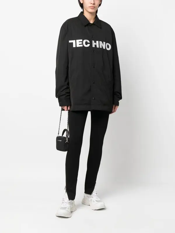 1017 Alyx 9sm Long-sleeved Shirt Jacket With Graphic Print