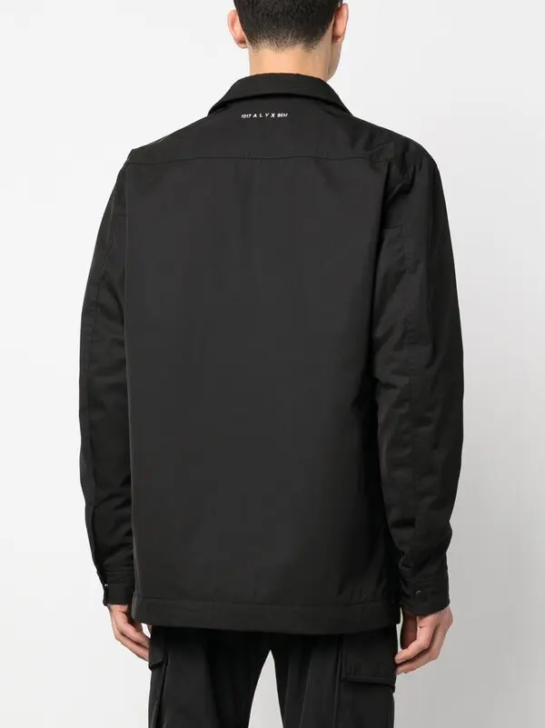 1017 Alyx 9sm Long-sleeved Shirt Jacket With Graphic Print