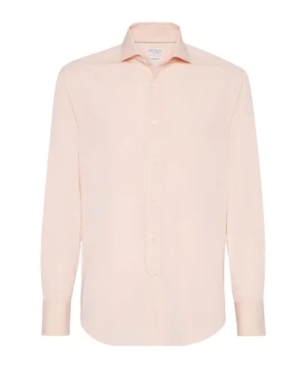 Brunello Cucinelli Long Sleeved Buttoned Shirt