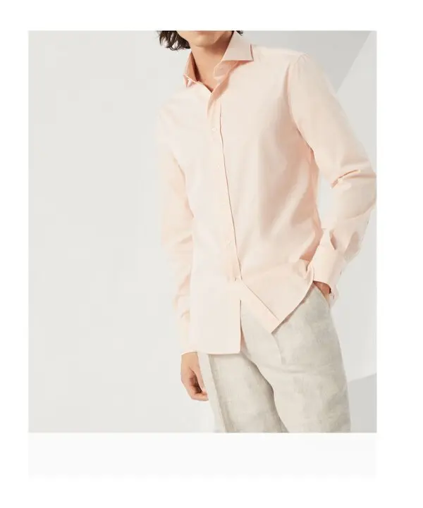 Brunello Cucinelli Long Sleeved Buttoned Shirt