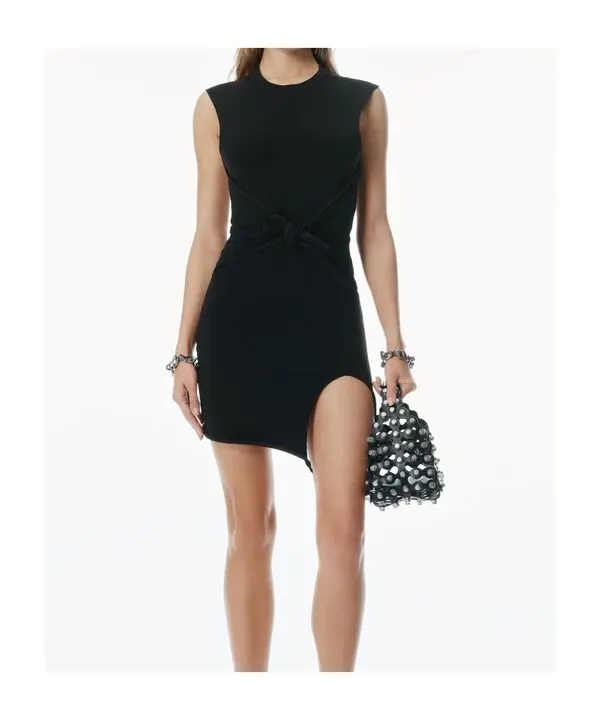 Alexander Wang Sleeveless Round Neck Mini Dress