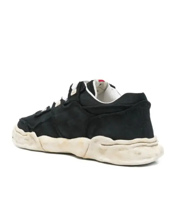 Mihara Yasuhiro Parker Embroidered Low-top Sneakers - Black