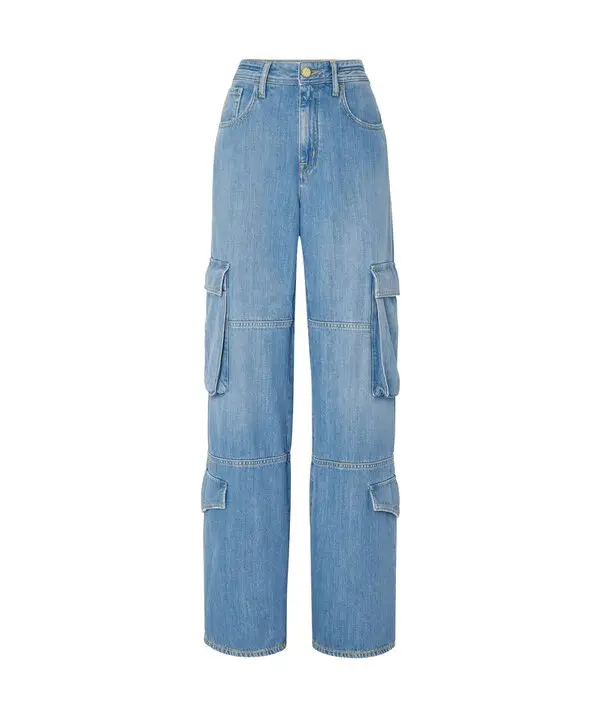 Jacob Cohen Riri Low-rise Cargo Jeans - Blue