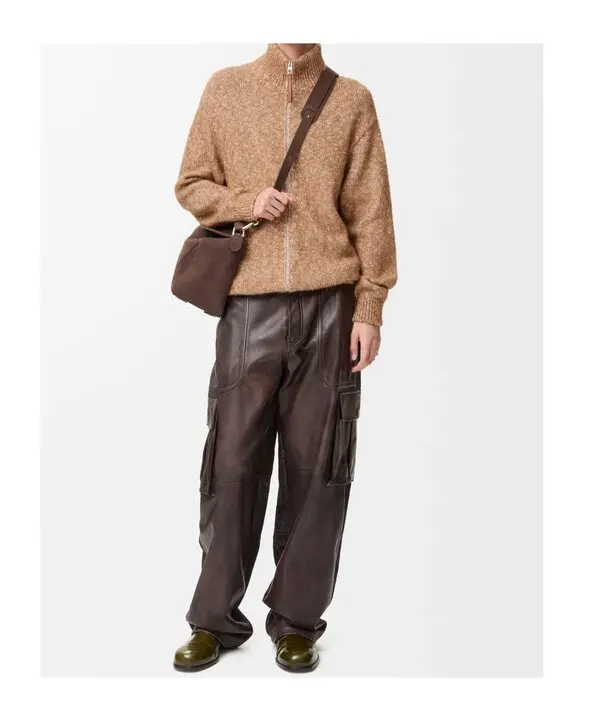 Loewe Monogram Intarsia Knitted Cardigan