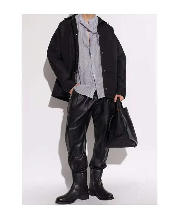 Dsquared2 Faux Leather Jogging Pants