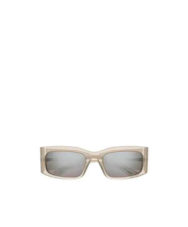 Balenciaga Rectangular Frame Sunglasses - Ivory