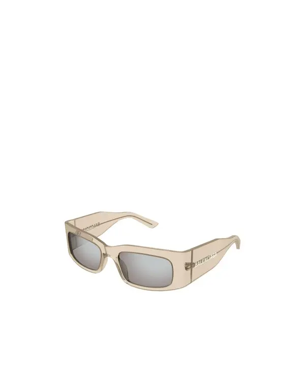 Balenciaga Rectangular Frame Sunglasses - Ivory