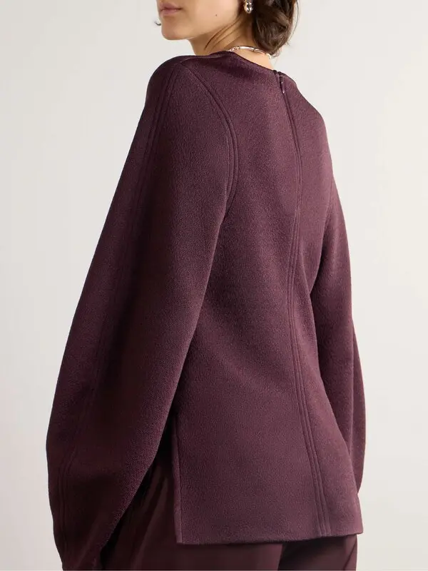 JIL SANDER Pleated Sleeve Woven Shirt