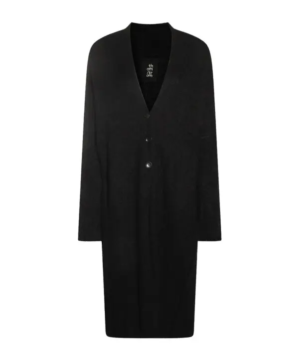 THOM KROM Open Front Long-sleeved Cardigan