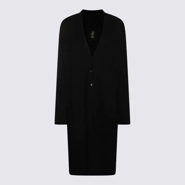THOM KROM Open Front Long-sleeved Cardigan