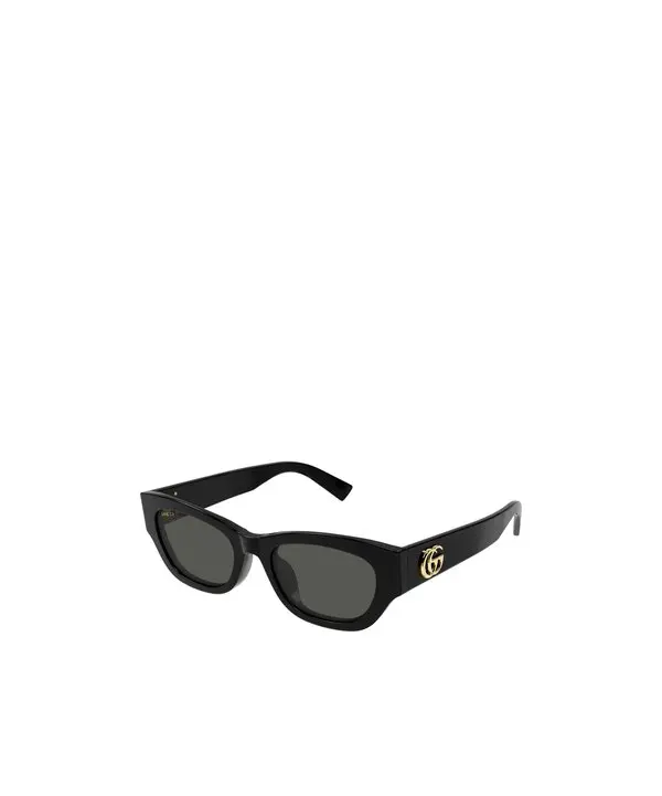 Gucci Low Nose Bridge Fit Sunglasses - Black