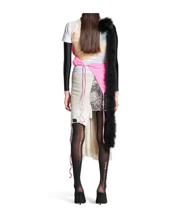 Balenciaga Patchwork Skirt