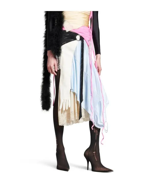 Balenciaga Patchwork Skirt