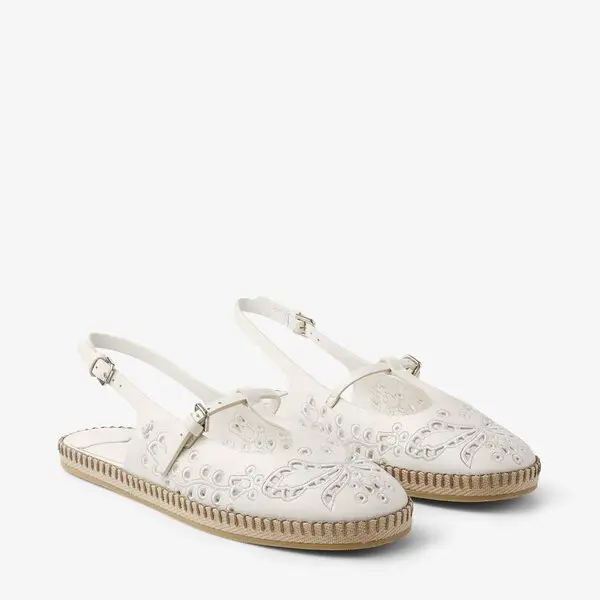 JIMMY CHOO Aimee Slingback Espadrilles