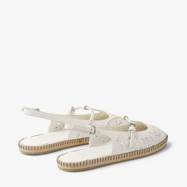 JIMMY CHOO Aimee Slingback Espadrilles