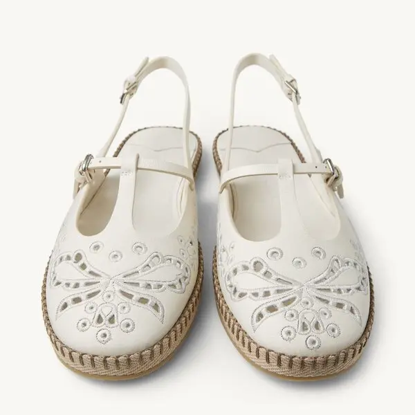 JIMMY CHOO Aimee Slingback Espadrilles