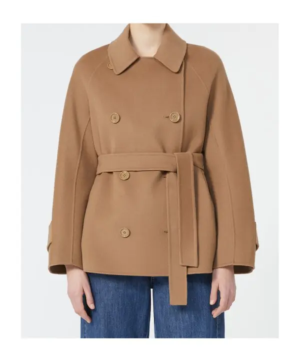 Max Mara Louis Double-breasted Belted Jacket