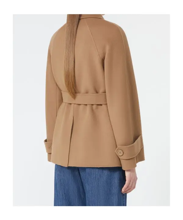 Max Mara Louis Double-breasted Belted Jacket