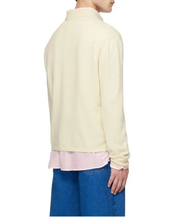 Marni Argyle Knit Polo Sweater