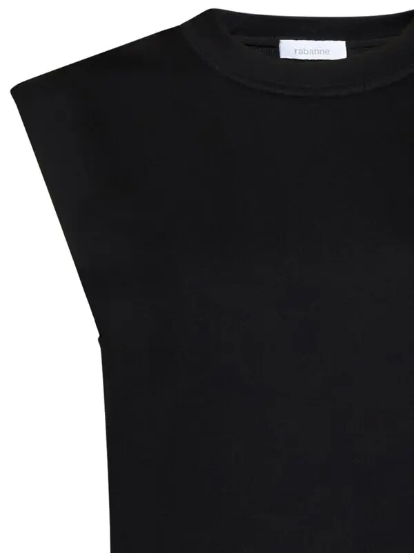 Rabanne Chain Detailed Crewneck Tank Top