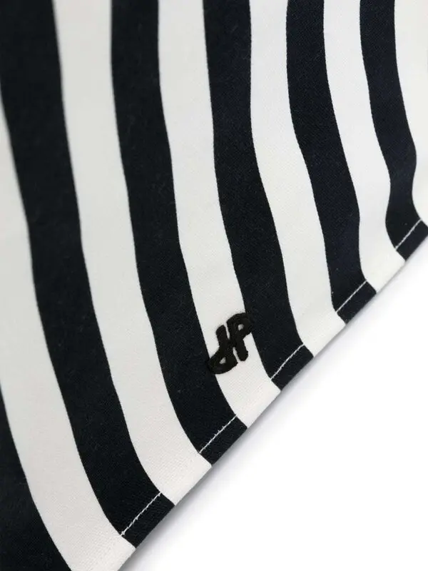 PATOU Large Jp Striped Tote Bag