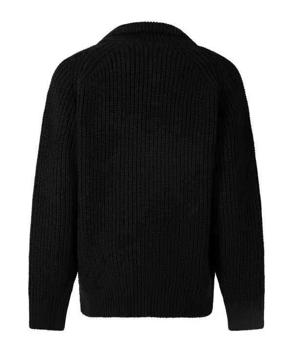 Dries Van Noten Long Sleeve Zip Sweater