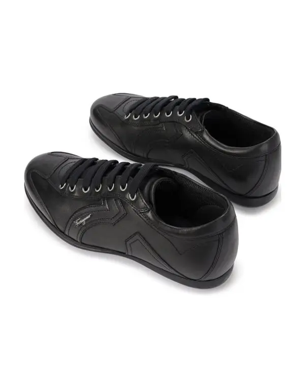 FERRAGAMO Logo Laced Casual Sneakers